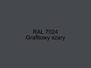 RAL 7024 - Grafitowy szary / Graphite grey (RAL Classic) | Paleta ...