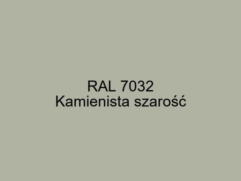 RAL 7032 - Kamienista szarość / Pebble grey (RAL Classic) | Paleta ...